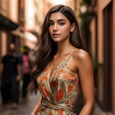 Premium Ai Image Gorgeous Female Model Photo