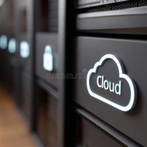 Cloud Computing Servers In A Modern Data Center Environment Stock Image Image Of Technology