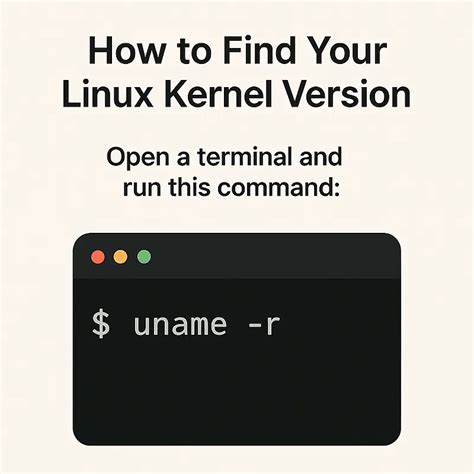 How To Find Your Linux Kernel Version Usb Pendrive Linux
