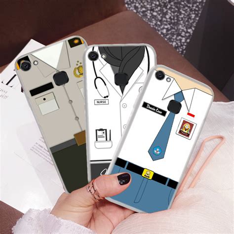 เคสโทรศัพท์มือถือลายตํารวจสําหรับ Vivo V9 Y85 Y89 Y11 Y12 Y15 Y17 Y19