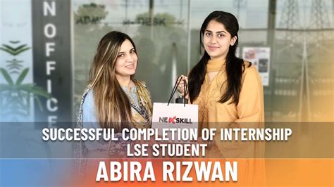 Umer Khan On Linkedin Successful Completion Of Internship