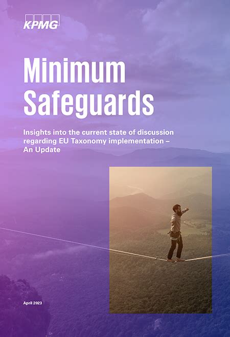Whitepaper Minimum Safeguards Kpmg Ag Wirtschaftsprüfungsgesellschaft