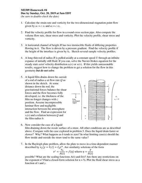 Hw Hw Me Homework Due By Sunday Oct At Am Edt