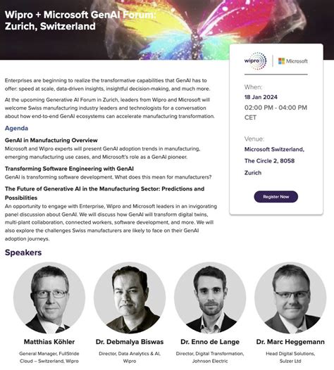 Avinash Ghosh On Linkedin Please Come And Learn Genai Use Cases In The Field Of Manufacturing