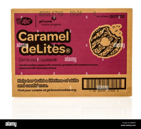 Winneconne Wi 27 March 2017 A Case Of Caramel Delites Girl Scout