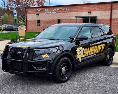 Caldwell County Sheriffs Office Unveils New Car Design Caldwell Journal