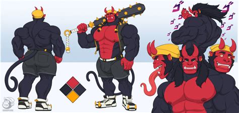 Rule 34 Anthro Ape Areola Asian Mythology Back Muscles Big Biceps