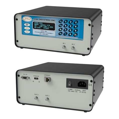 Assembly With Attenuators DC MHz DB X DB PA JFW Industries