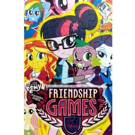 خرید و قیمت پازل مسابقات دوستی پازل فانتزی رحلی 24 تکه پازل دخترانه پونی کوچولوی من ترب