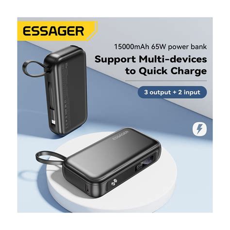 Essager Power Bank 65 W