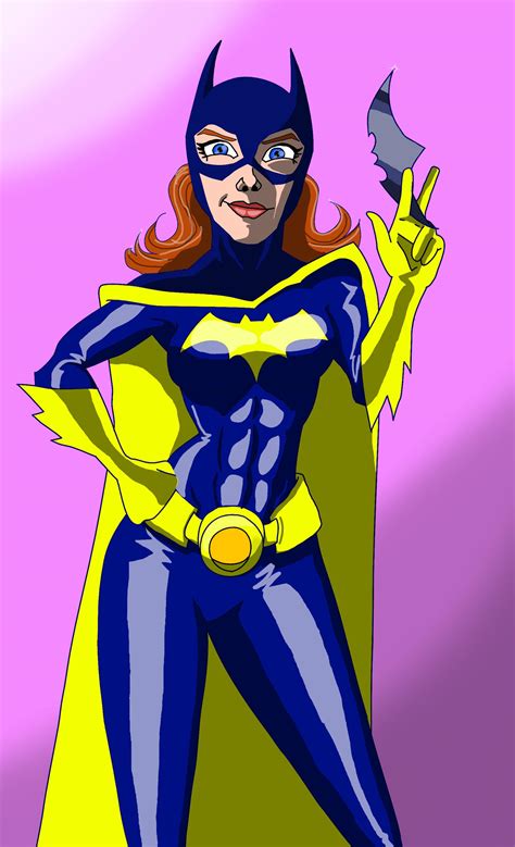 Batgirl Sketch Coloured By Spdraws21 On Deviantart