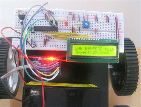 CAN Receiver Module Mounted On Arduino Robot Car Arduino Electronics Projects Pic
