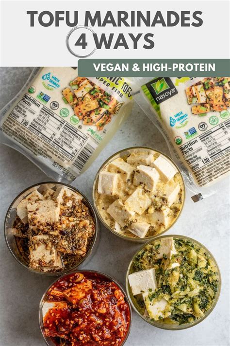 4 Tasty Tofu Marinades How To Use Them Plant Based Rd Recipe