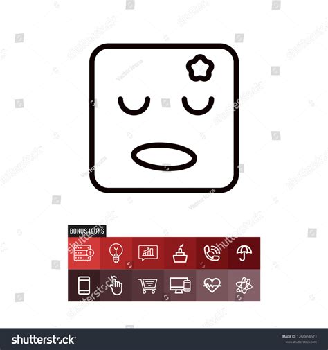 Boring Vector Icon Stock Vector Royalty Free 1268854573 Shutterstock