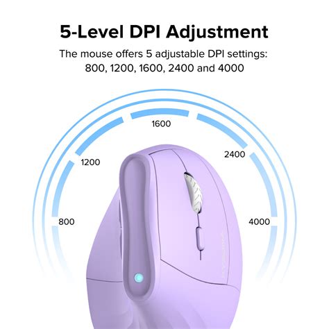 Wireless Vertical Mouse Usb 24g Wireless Mice Erg Grandado