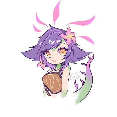 Neeko League Of Legends Drawn By Hui Shuijiao De Yu Danbooru