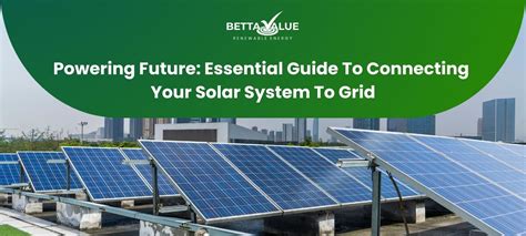 Solar Grid Connection Guide