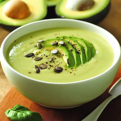 Chilled Avocado Soup Naneg Recipes