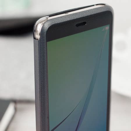 Official Huawei Nova Leather Style Flip Case Grey