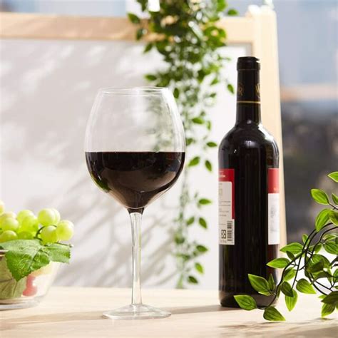 Oversized Big Glass Of Wine New In Box See Allitem Description