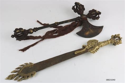 Khadga Parashu Bronze Steel Nepal 2nd Half Of The Catawiki