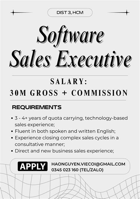 Hảo Nguyễn On Linkedin Location Dist 3 Hcm Position Software Sales