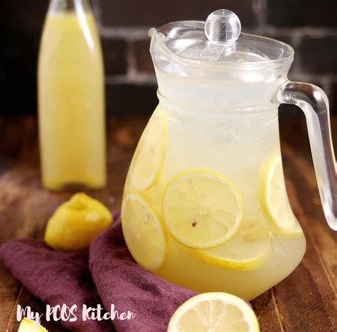 Homemade Lemonade Recipe With Real Lemons And Stevia Sugar Free