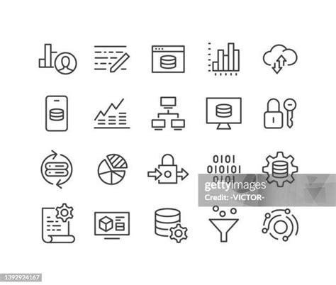 Database Icon Flow Chart Photos And Premium High Res Pictures Getty
