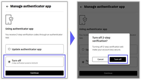 How To Enable Update And Disable 2 Factor Authentication 2fa