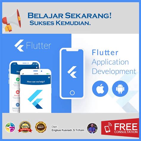 Jual Tutorial Menguasai Flutter Untuk Pemula Shopee Indonesia