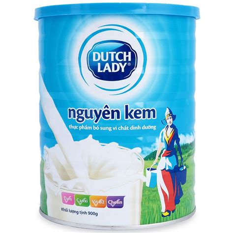 Sữa Bột Nguyên Kem Cô Gái Hà Lan Lon 900g Suachobeyeuvn