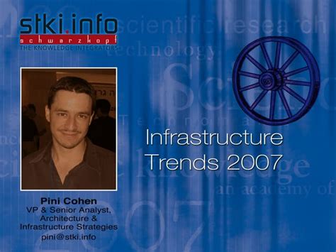 infrastructure strategies 2007 ppt