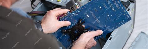 Premium Photo Computer Repair Personal Computer Assembly And Pc Assembly