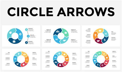 54 600 Circle Arrow Chart Stock Illustrations Royalty Free Vector