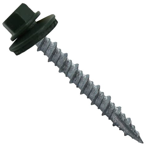 Metal Roofing Screws 1000 10 X 1 1 2 Hartford Green Hex Head Sheet
