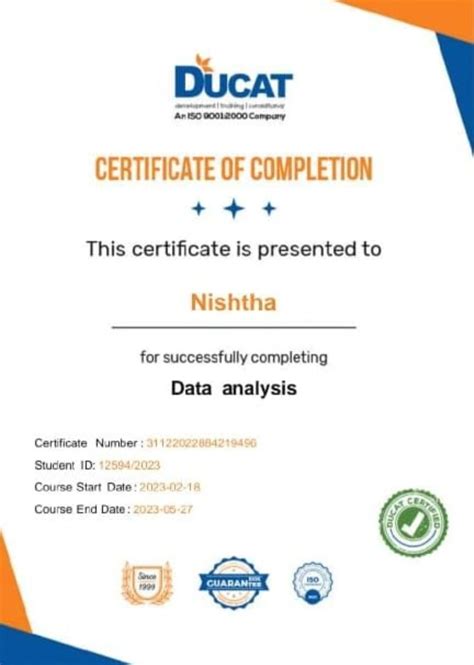 nishtha kumari on linkedin i have successfully completed a data analytics course at the