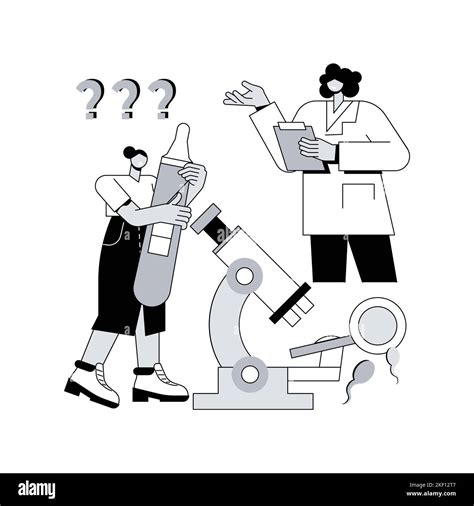 Infertility Diagnosis Abstract Concept Vector Illustration Female
