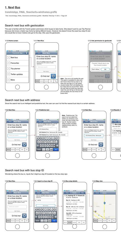 Translink App Revamp Ia Work On Behance