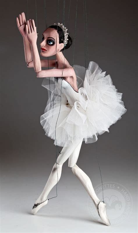 Wooden Marionette Ballerina Czech Marionettes Ballerina Czech