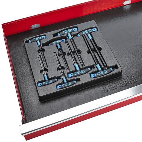 Metric Professional High Torque T Handle Hex Key Set 8 Piece Luxury