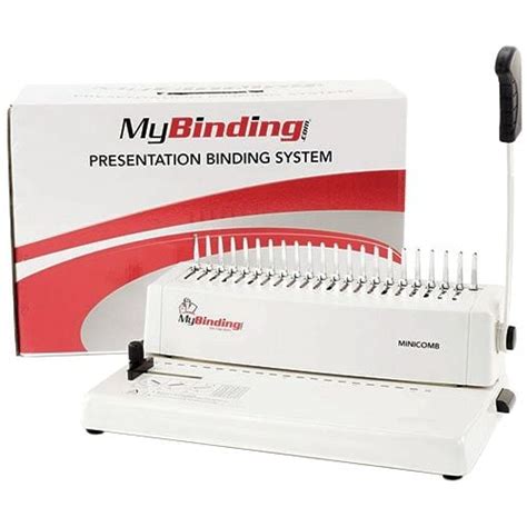 Buy Minicomb Manual Plastic Comb Binding Machine At 79 95 Minicomb
