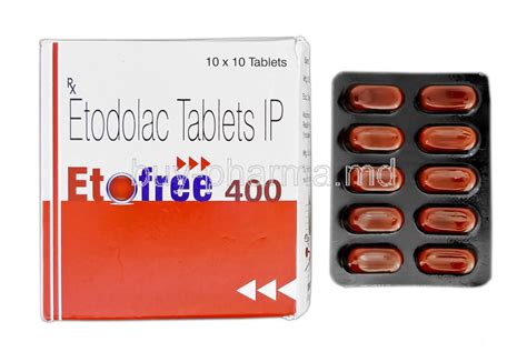 Buy Etodolac 100 Tablets Online Best Price