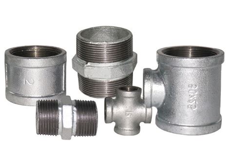Hot Dip Galvanized Pipe Fitting Malleable Casting Iron Gi Pipe Plumbing