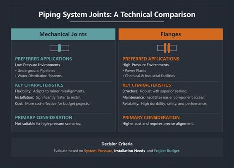 Mechanical Joints Vs Flanges A Comprehensive Comparison MFG Shop