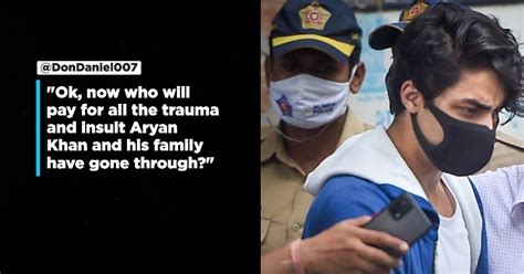 Who Will Erase The Trauma Asks Internet As Aryan Khan Receives A