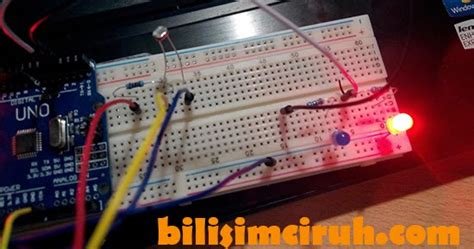 Arduino Ldr Fotodiren Le Led Yakmak Bili Imci Ruh