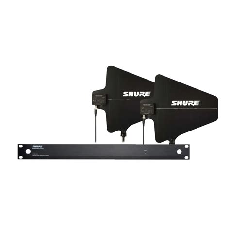 Shure Ua844 Swb 5 Way Active Antenna Splitter W Paddle Antennas