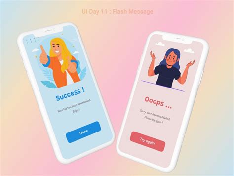 Designed A Flash Message For 1150 Ui Challenge Kashish Rohatgi Posted On The Topic Linkedin