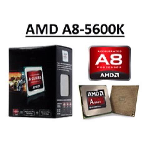 Cpu AMD A8 5600k, A8 5500 3,6-3,9ghz socket fm2 hàng chính hãng bảo ...