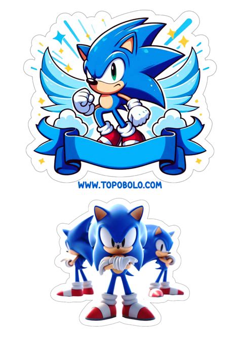 Sonic topper bolo sonic Topo de bolo Aprenda as posições no basquete